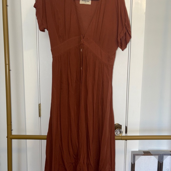 The Normal Brand | Dresses | The Normal Brand Terracotta Midi Dress ...